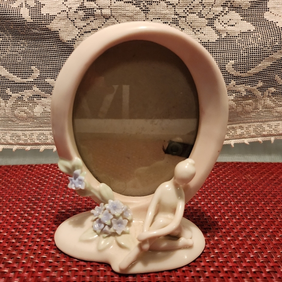 Unbranded | Accents | Ceramic Photo Frame | Poshmark